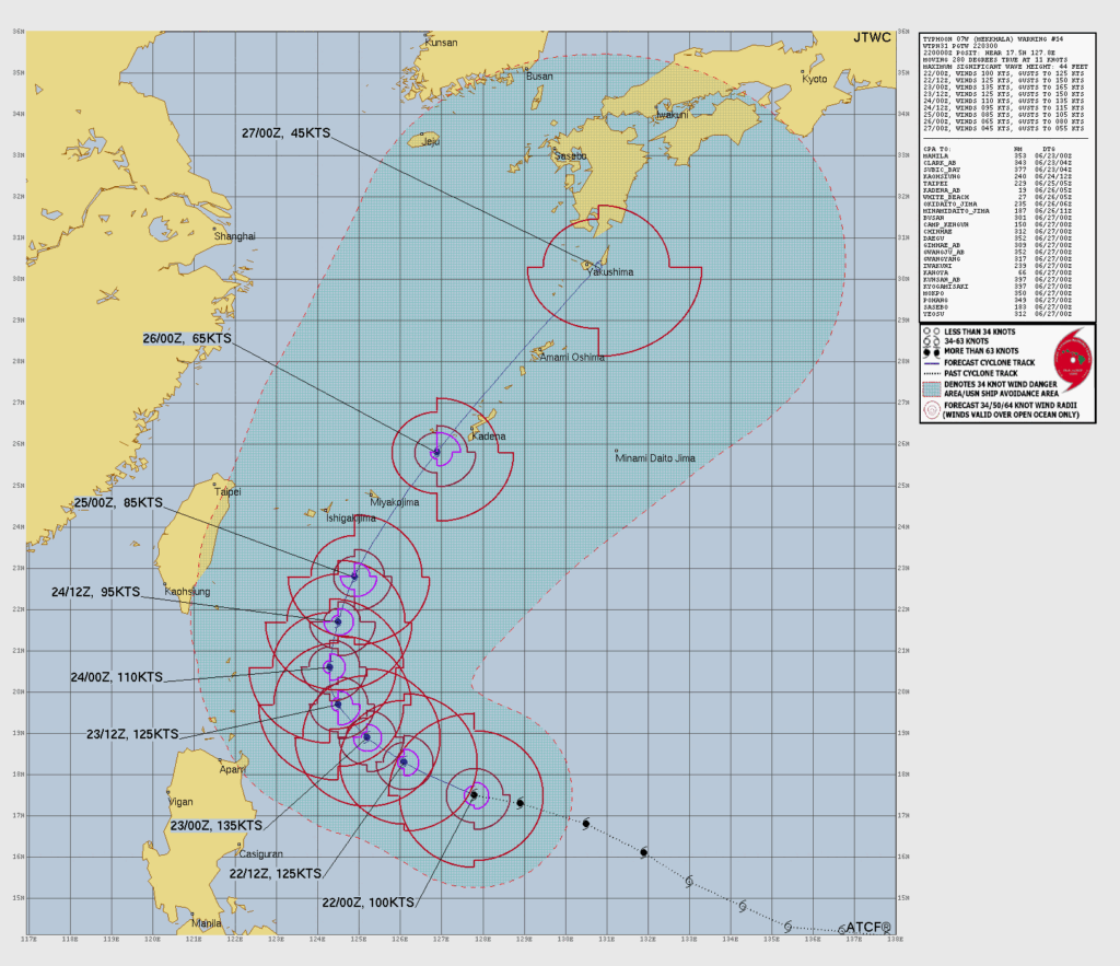 【台風7号2026】米軍・気象庁最新進路は沖縄本島直撃コースへ急転｜那覇の現況速報 | USAGI GIKEN